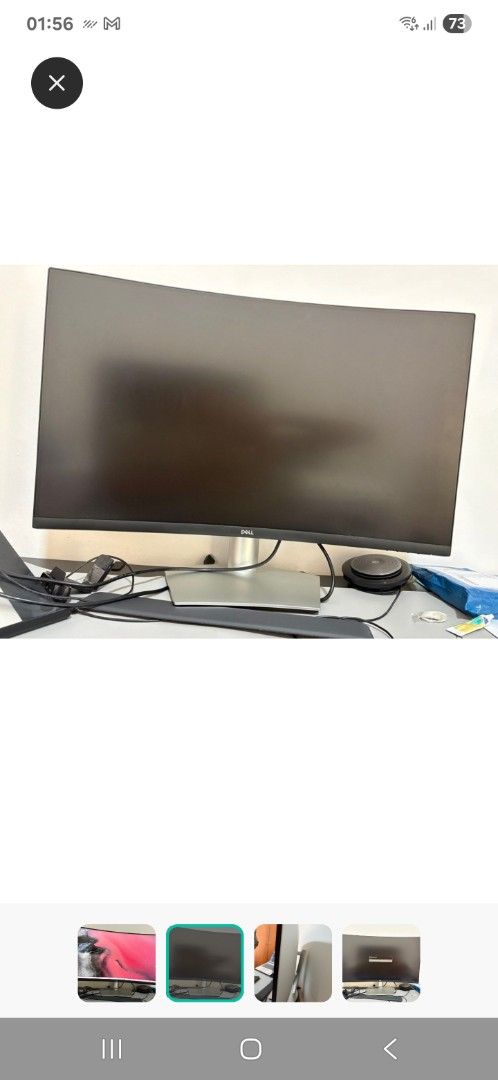 Dell Curved Monitor, Computers & Tech, Parts & Accessories, Monitor ...