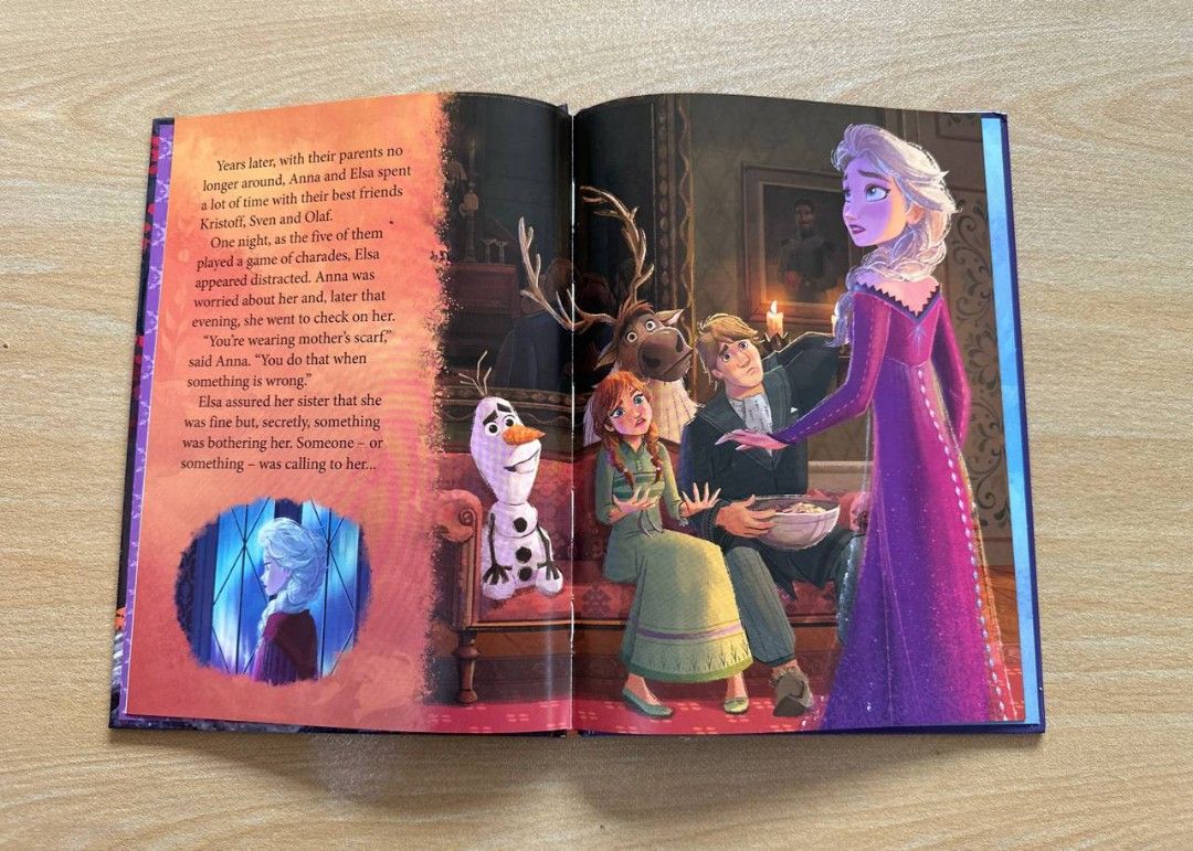 Disney Frozen 2 Storybook, Hobbies & Toys, Books & Magazines, Children ...