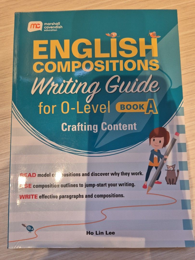 English Compositions Writing Guide for O-Level Book A, Hobbies & Toys ...