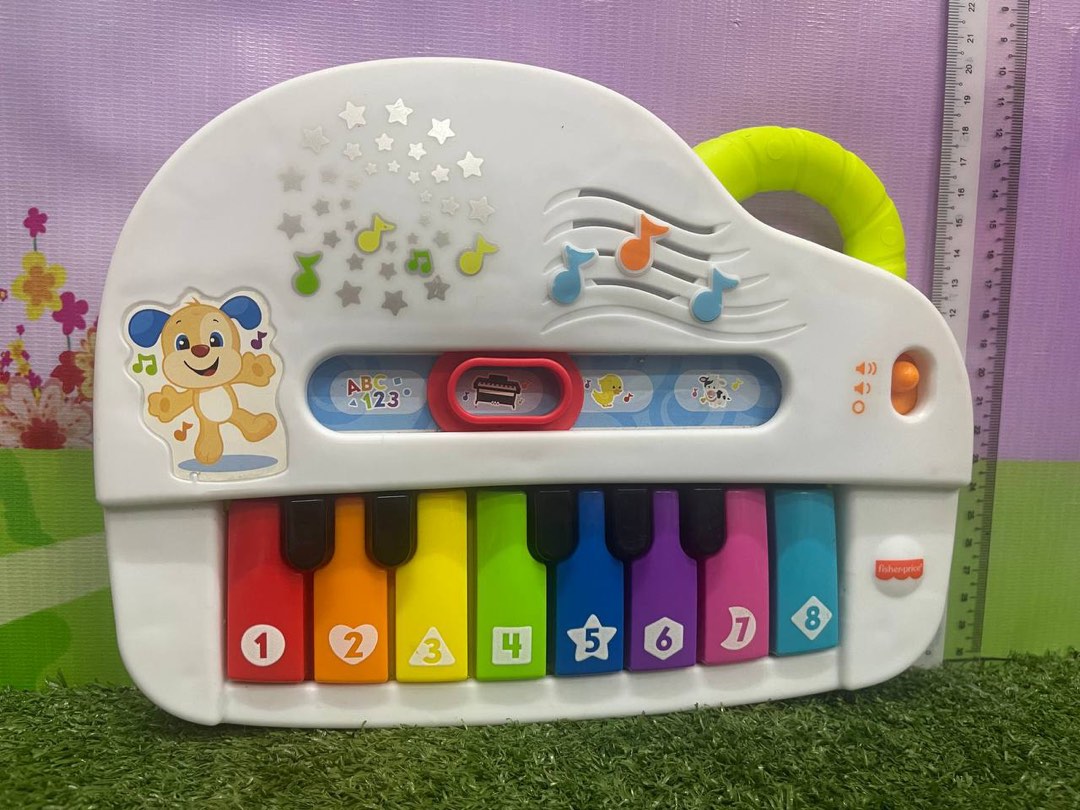 FISHER PRICE LAUGH & LEARN SILLY SOUND LIGHT UP PIANO, Hobbies & Toys ...