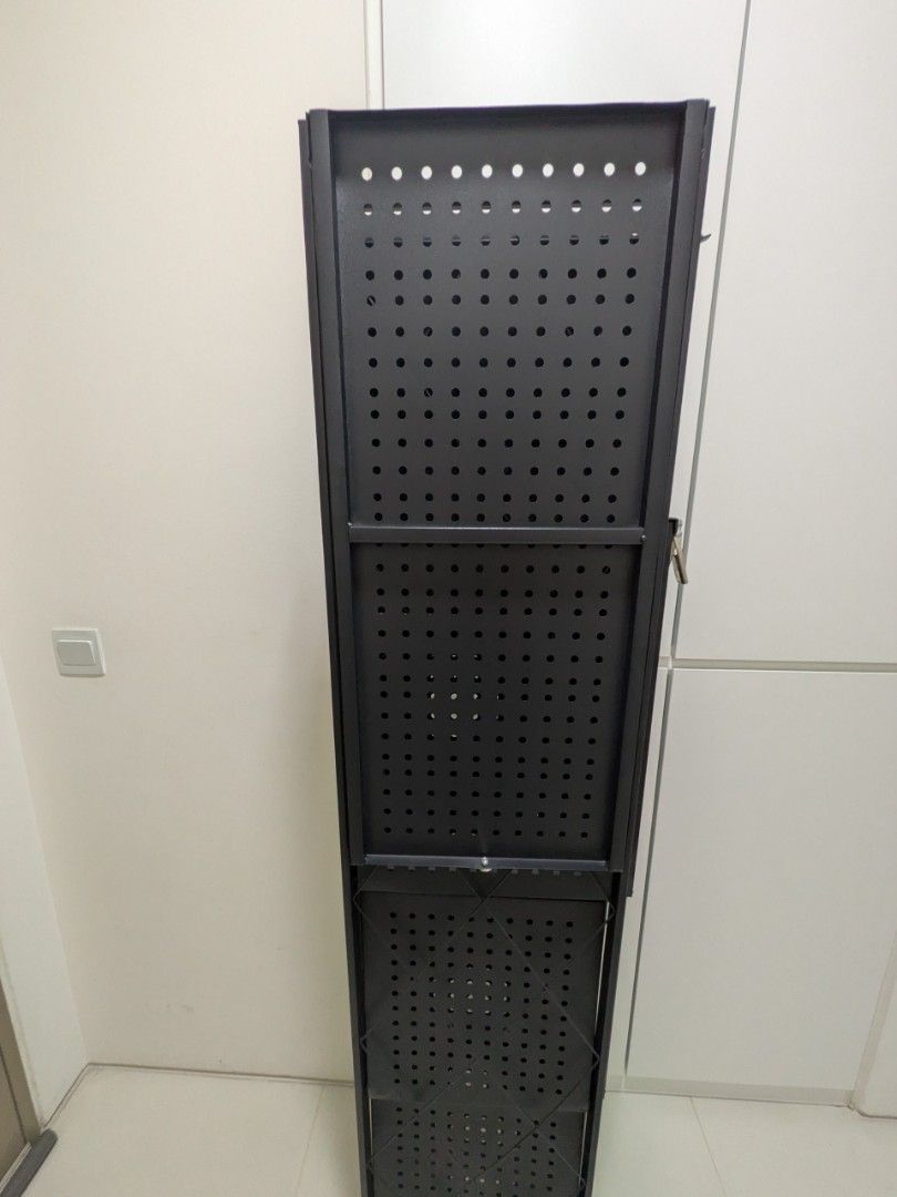 Folding Rack with Wheels - Black, Furniture & Home Living, Furniture ...