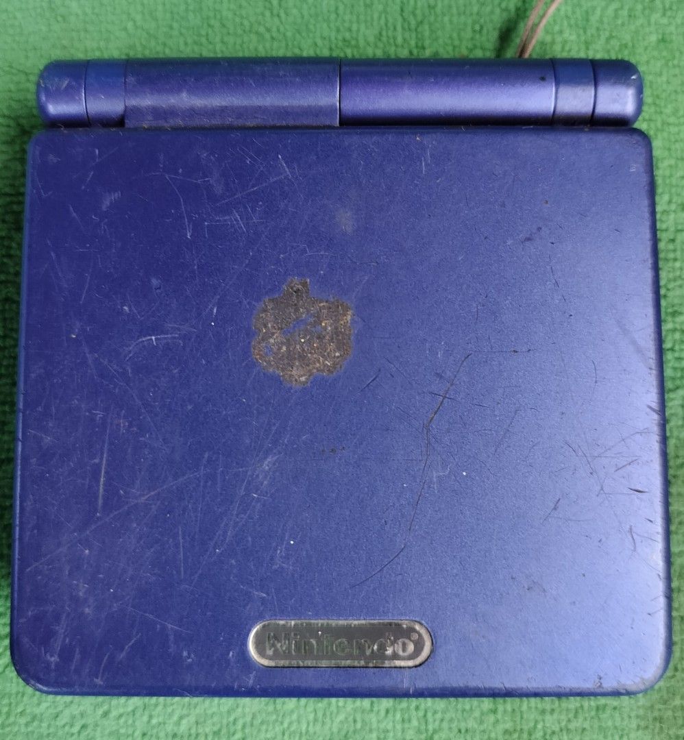 Game Boy Advance SP - Blue, Video Gaming, Video Game Consoles, Nintendo ...