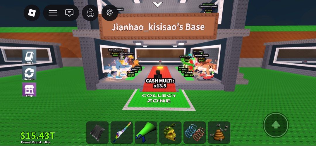 Game max level on Blox fruit almost max brith on steal a brainrot ...