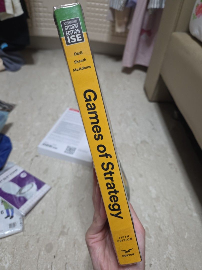 🎯Games of Strategy - Fifth Edition [Avinash k.dixit, Susan Skeath ...