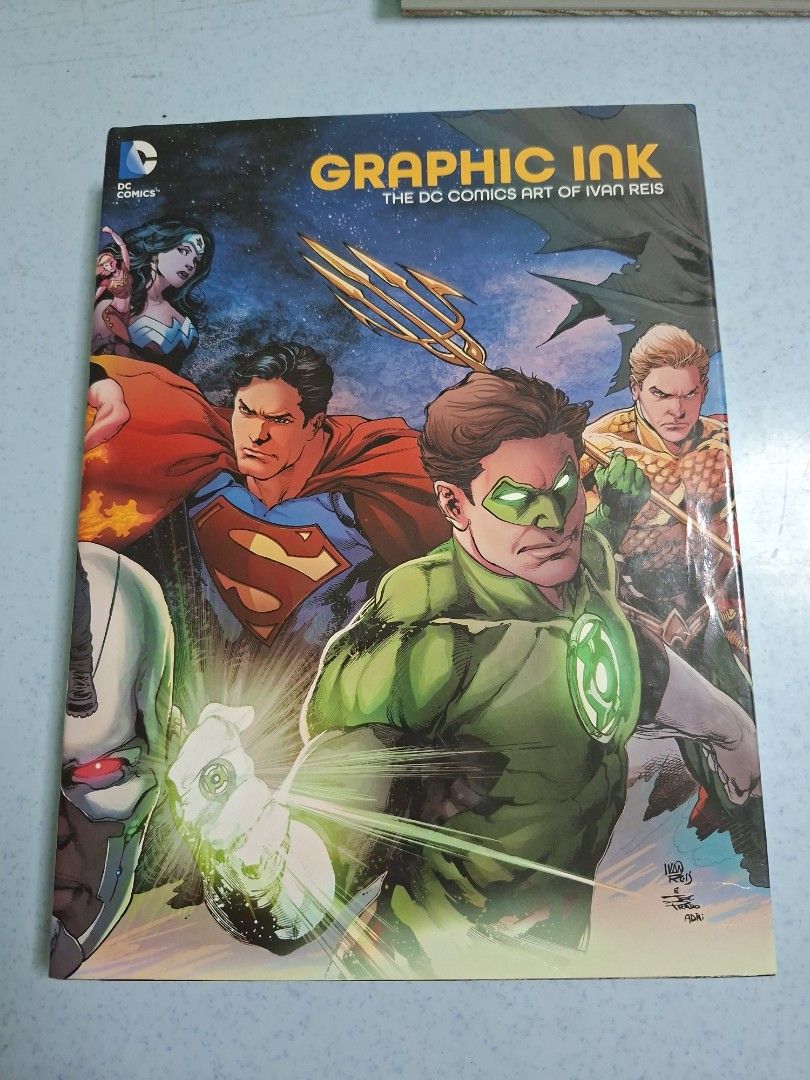 Graphic Ink: The DC Comics Art of Ivan Reis, Hobbies & Toys, Books ...
