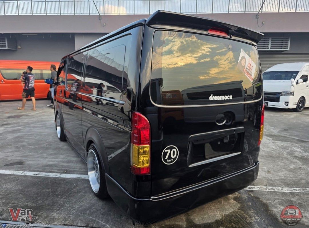 hiace A-Style rear bumper, Car Accessories, Accessories on Carousell