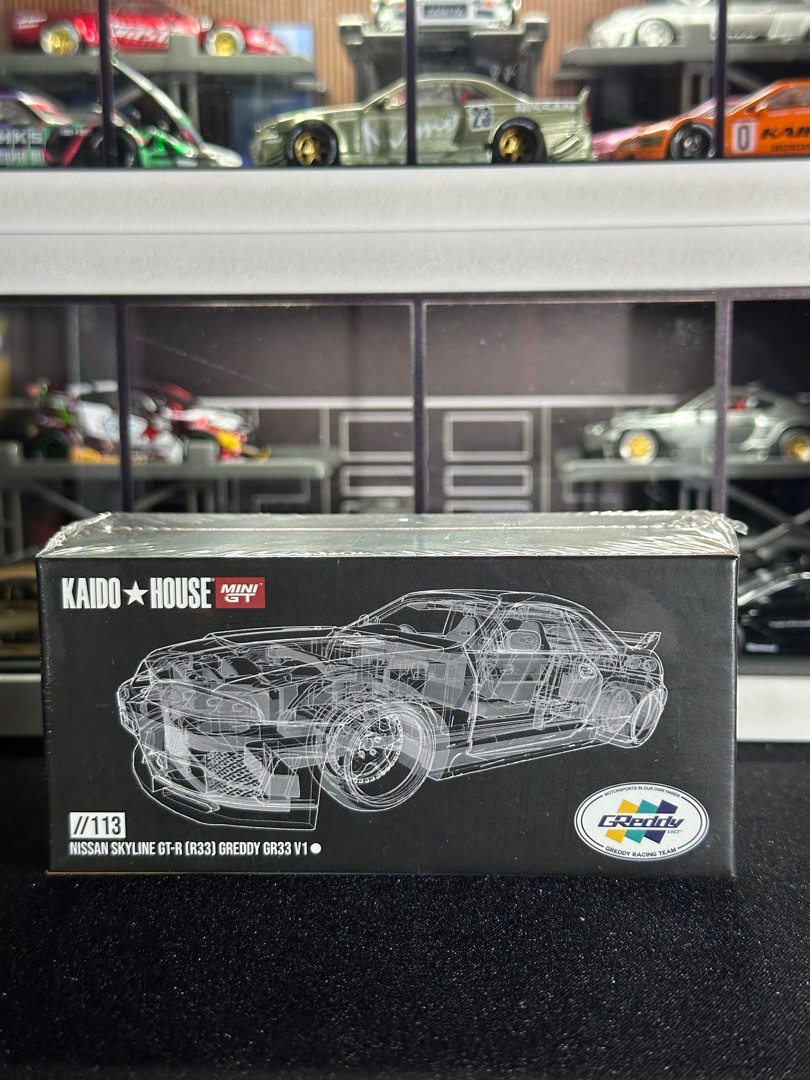 KAIDO HOUSE R33 GREDDY v1 113, Hobbies & Toys, Toys & Games on Carousell