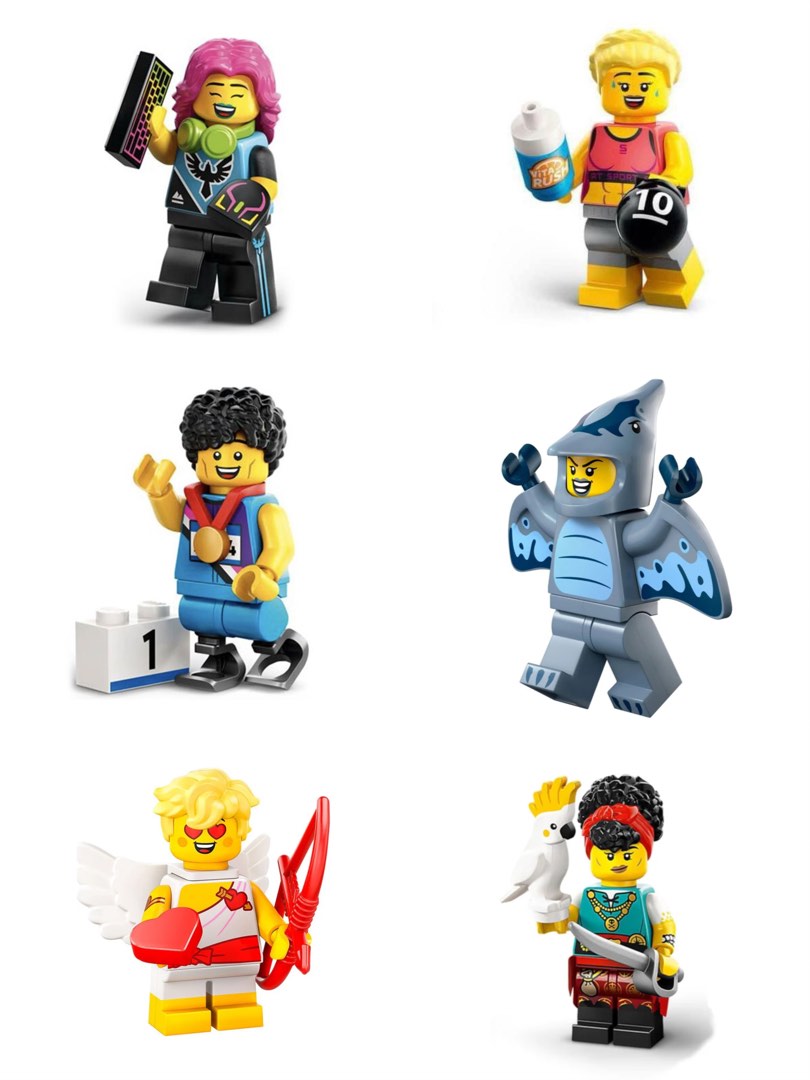 Lego CMF Minifigures series, Hobbies & Toys, Toys & Games on Carousell