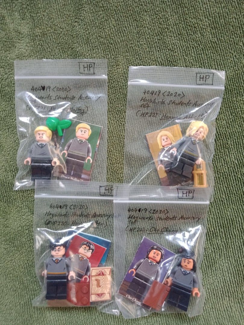 Bundle LEGO Harry Potter Hogwarts Student mini figures, Hobbies & Toys ...