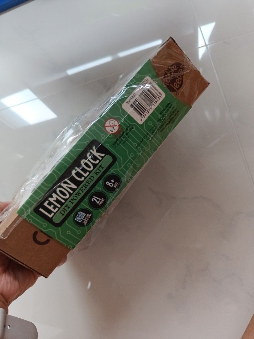 Lemon Clock DIY Powered Kit, Hobbies & Toys, Toys & Games on Carousell
