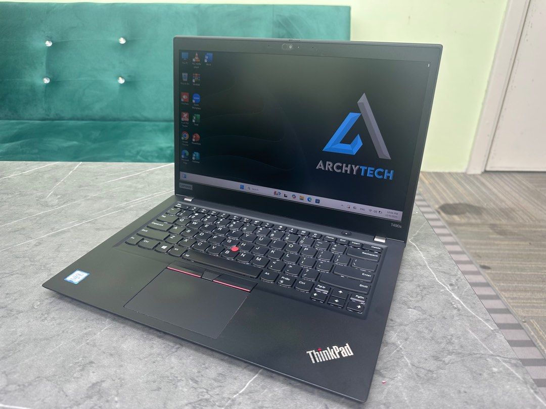 Lenovo Thinkpad T490s Laptop i5 8th Gen 16GB RAM 256GB SSD 14 Inch Full ...