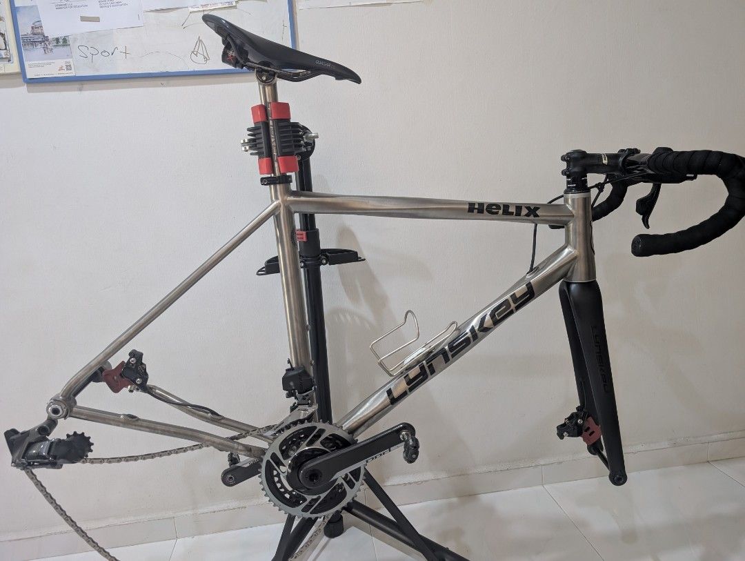 Lynskey Helix Titanium Road Bike Frame, Sports Equipment, Bicycles ...