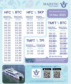 Batam Fast Ferry E-Ticket, Tickets & Vouchers, Flights & Overseas ...