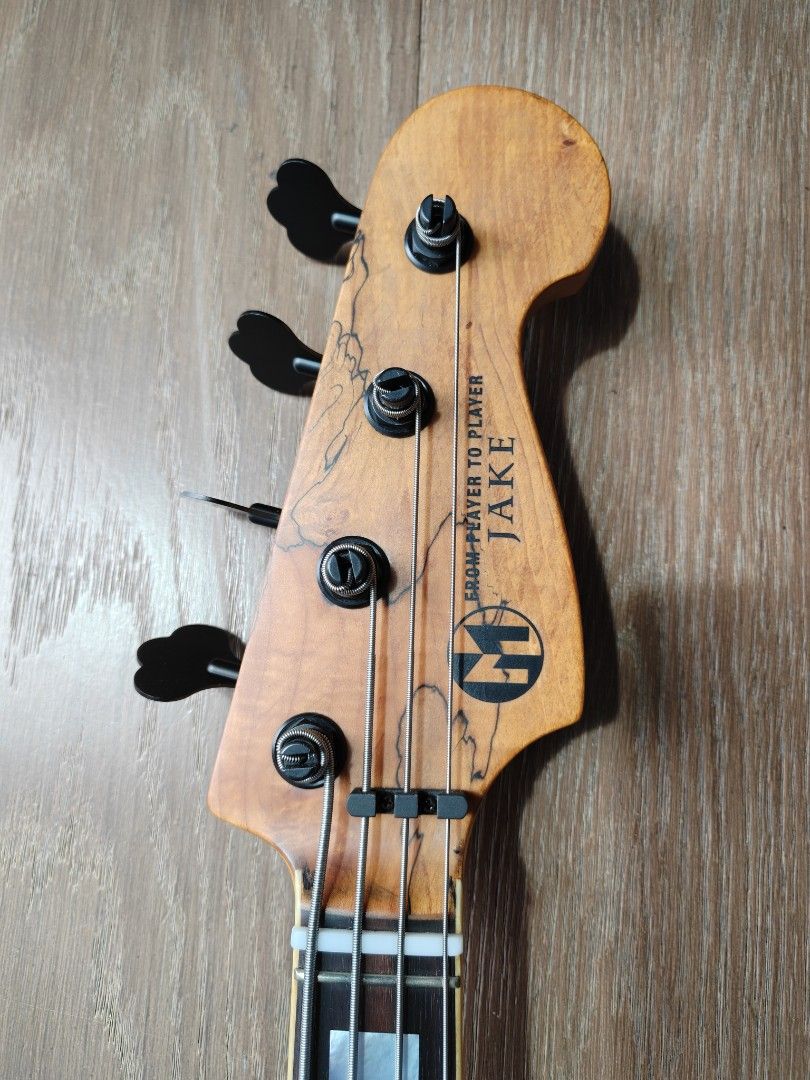 Maruszczyk Jake Custom Bass Guitar, Hobbies & Toys, Musical Instruments ...