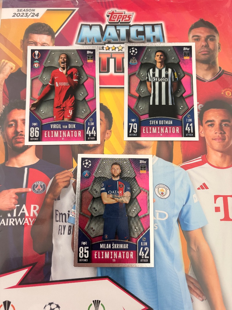 Match attax eliminator cards, Hobbies & Toys, Memorabilia ...