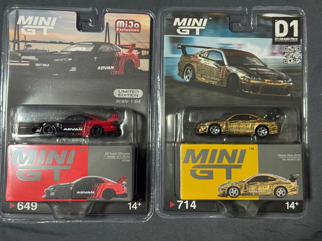 Mini GT Diecast Model Cars - ADVAN & D1 Grand Prix, Hobbies & Toys ...
