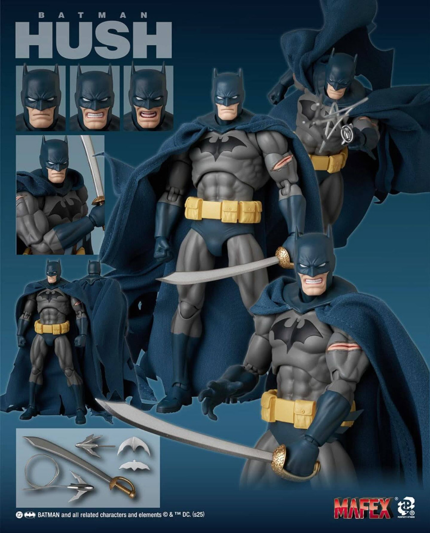 Miracle Action Figure EX No.295 - Batman Damage Ver. (HUSH Ver ...