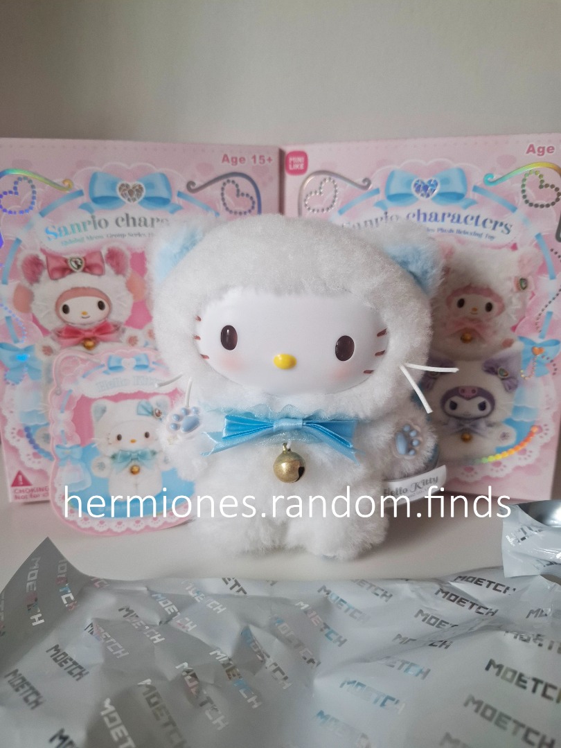 NEW Miniso Sanrio Moetch Minilike Shining Meow Cat Plush Stuff Toy ...