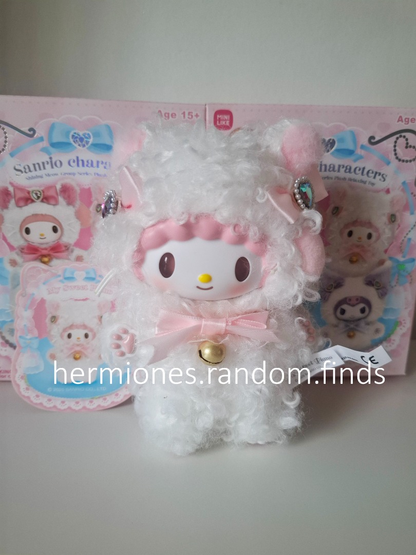 NEW Miniso Sanrio Moetch Minilike Shining Meow Cat Plush Stuff Toy ...