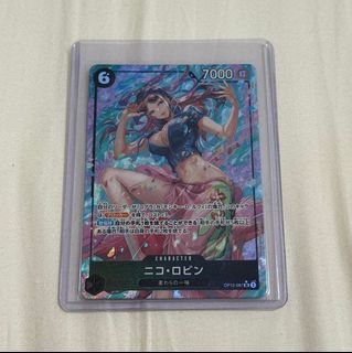 One Piece Card Game - Nico Robin OP12-087 SR, Hobbies & Toys, Toys ...