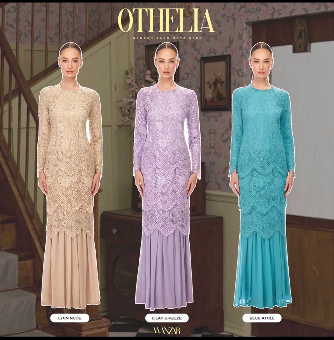 OTHELIA KURUNG BY WANZAR 2025, Women's Fashion, Muslimah Fashion, Baju ...