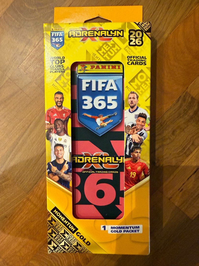 Panini FIFA 365 Adrenalyn XL 2026 Pencil Tin, Hobbies & Toys, Toys ...