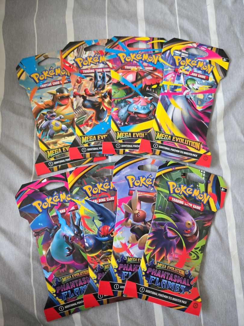 Pokemon TCG Phantasmal Flames Sleeved Booster Packs, Hobbies & Toys ...