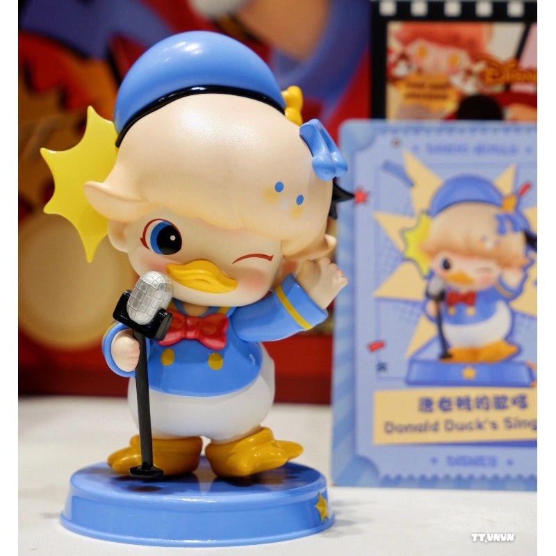 Popmart Dimoo World Disney Donald Duck's Singing Figure, Hobbies & Toys ...