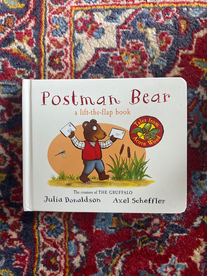 Postman Bear Lift-the-Flap Book by Julia Donaldson, Hobbies & Toys ...