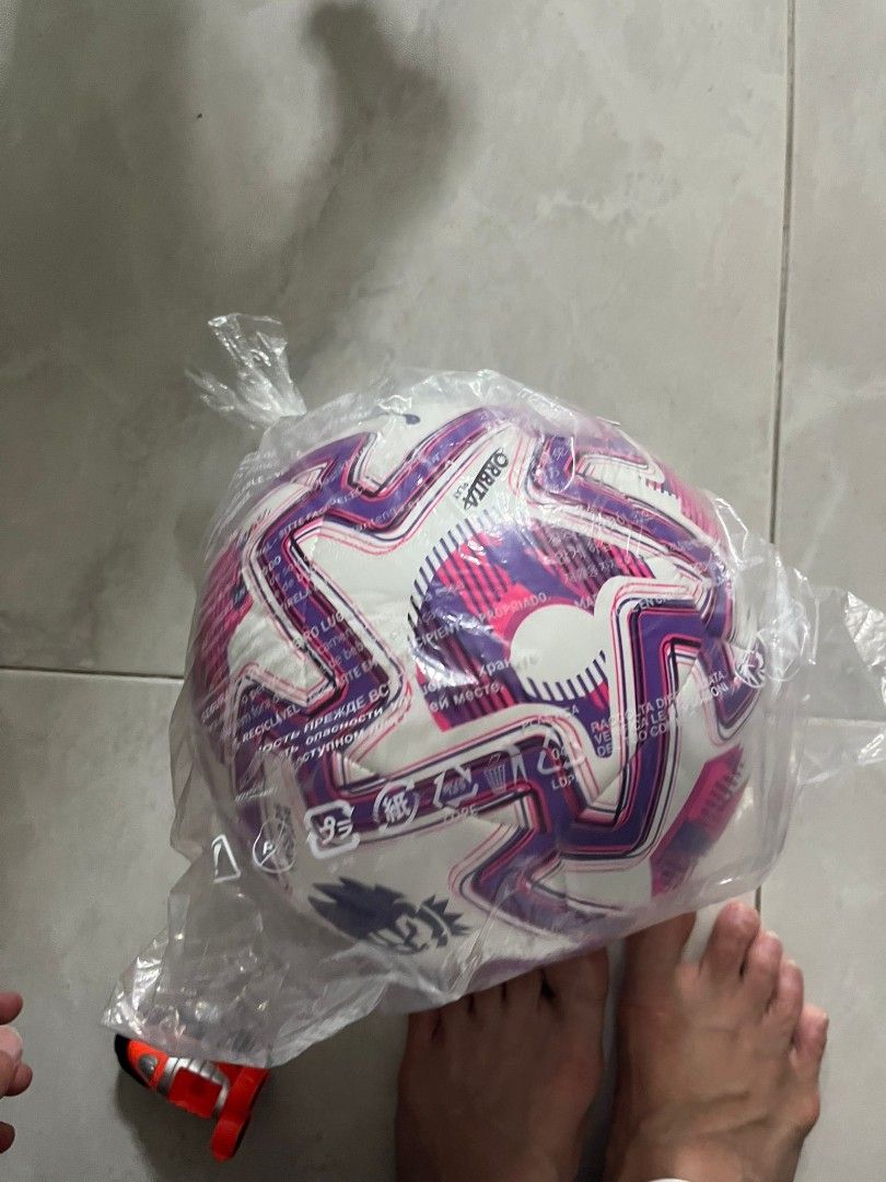 Premier league Soccer ball, Sports Equipment, Sports & Games, Racket ...