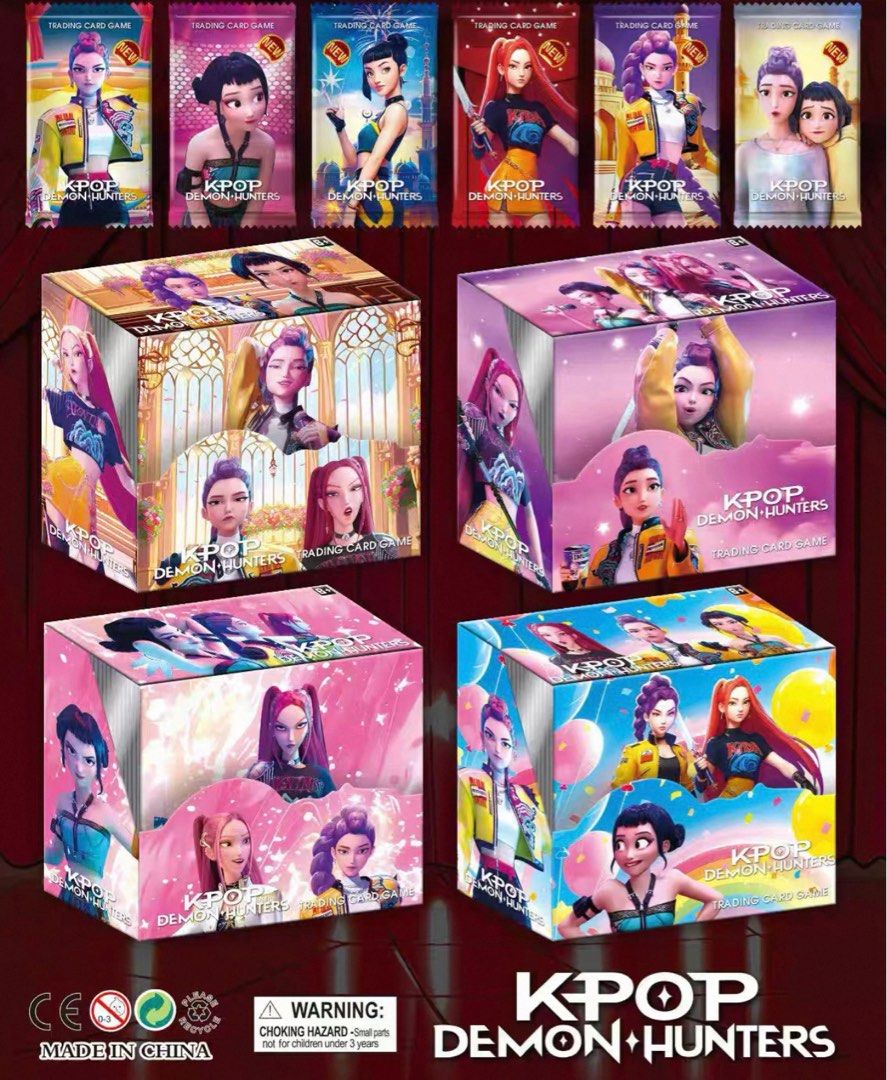 [Ready Stock] K-Pop Demon Hunters Booster Box, Hobbies & Toys, Toys ...