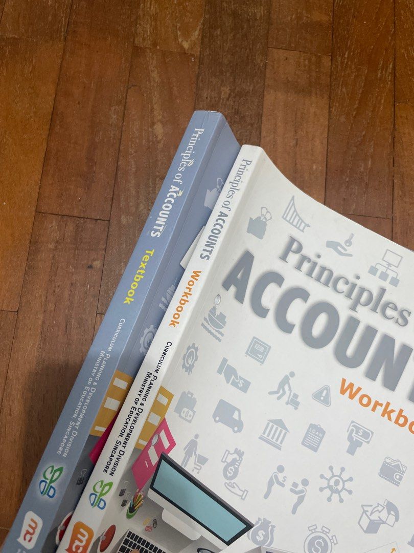 Principles of Accounts Textbook & Workbook, Hobbies & Toys, Books ...
