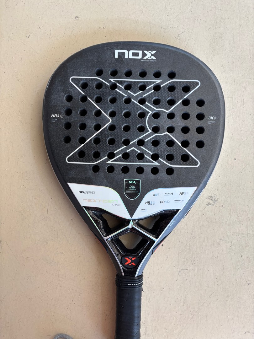 Raket Padel NOX Next Gen Pro Attack 3K NfA Series 2025, Olah Raga ...