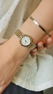 Seiko Creo Duo Toned Vintage Watch, Women's Fashion, Watches ...