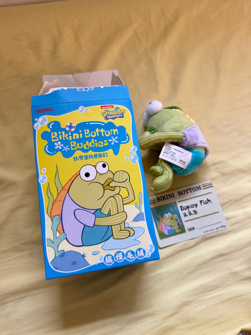SpongeBob SquarePants Bikini Bottom Buddies Dopay Fish, Hobbies & Toys ...