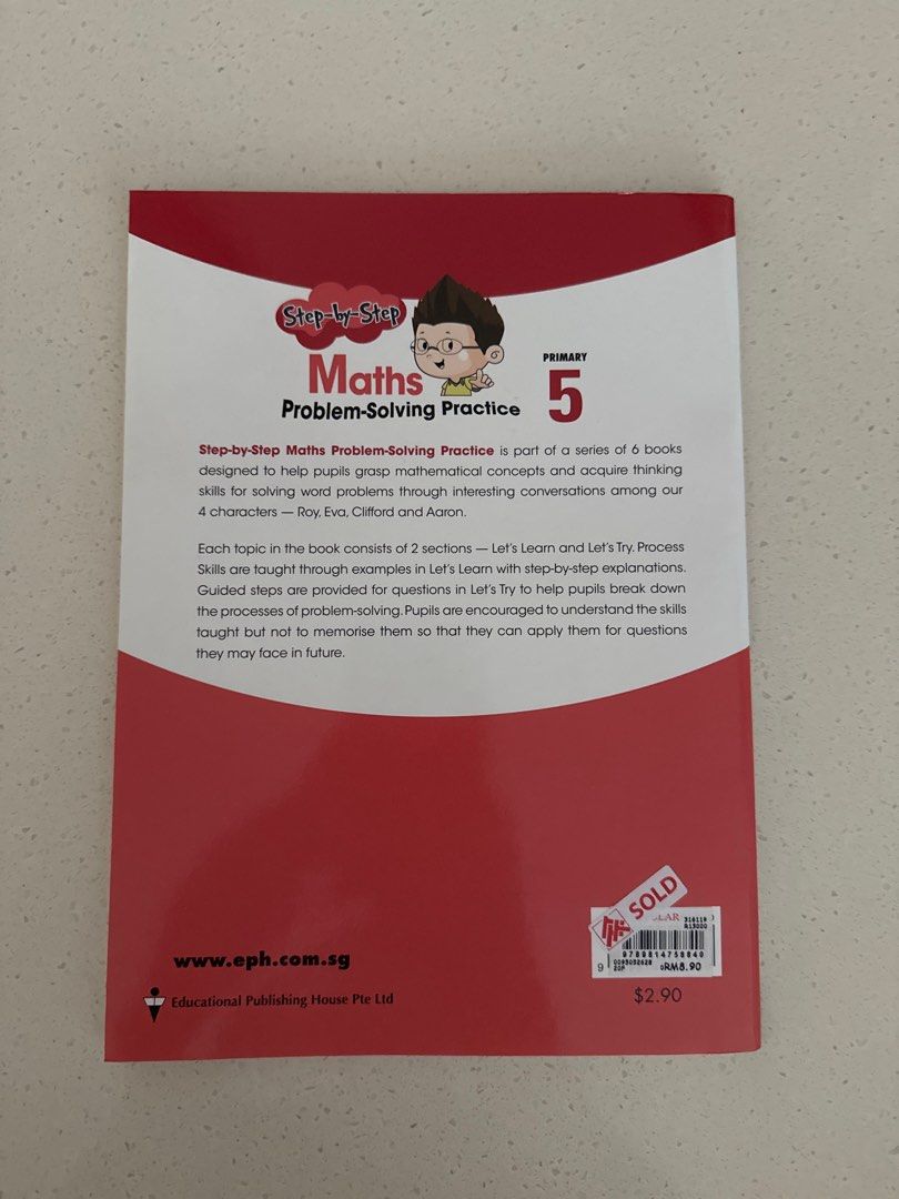 Step-by-Step Maths Problem-Solving Practice Primary 5, Hobbies & Toys ...