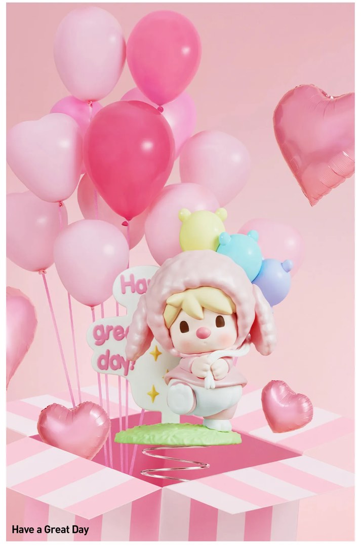 Sweet Bean Language of Love Have A Great Day, Hobbies & Toys, Toys ...