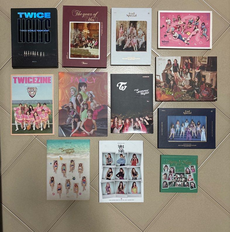 TWICE Album Collection - Various Albums & Photocards, Hobbies & Toys ...