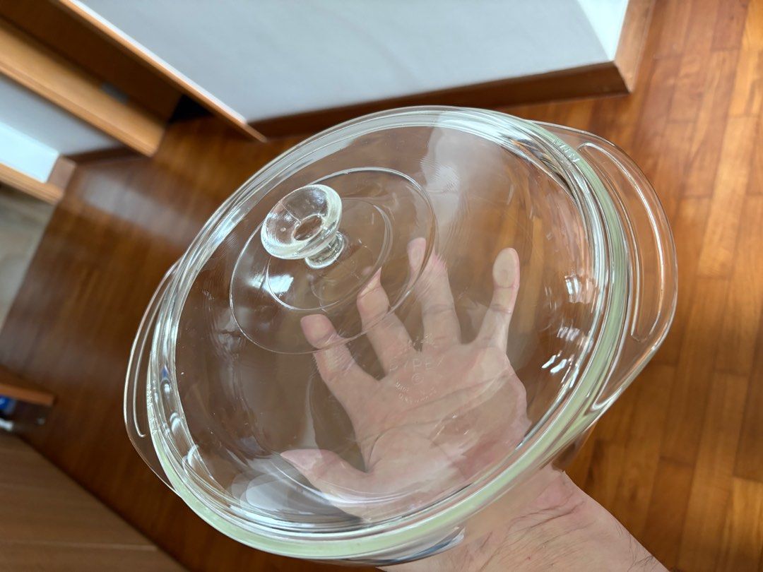 Vintage and Authentic Pyrex #024 2QT Clear Glass Casserole Dish ...