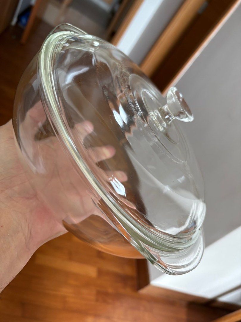 Vintage and Authentic Pyrex #024 2QT Clear Glass Casserole Dish ...