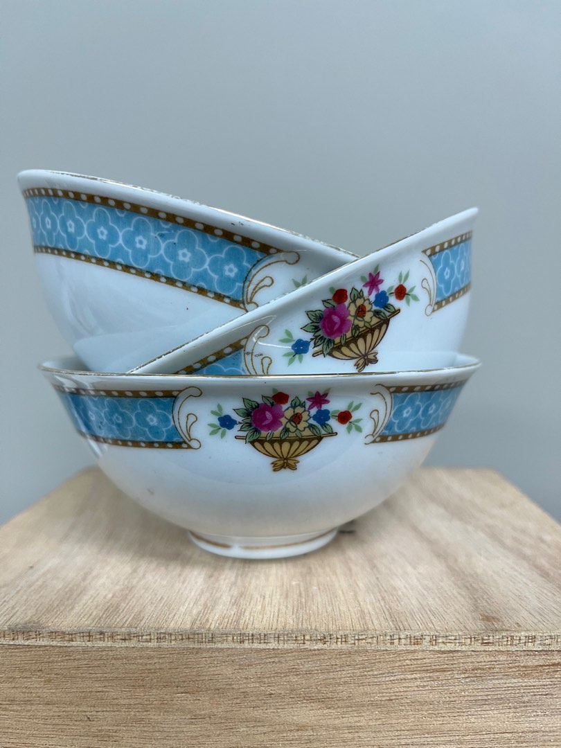 Vintage Swatow China Bowls - Set of 3, Hobbies & Toys, Memorabilia ...