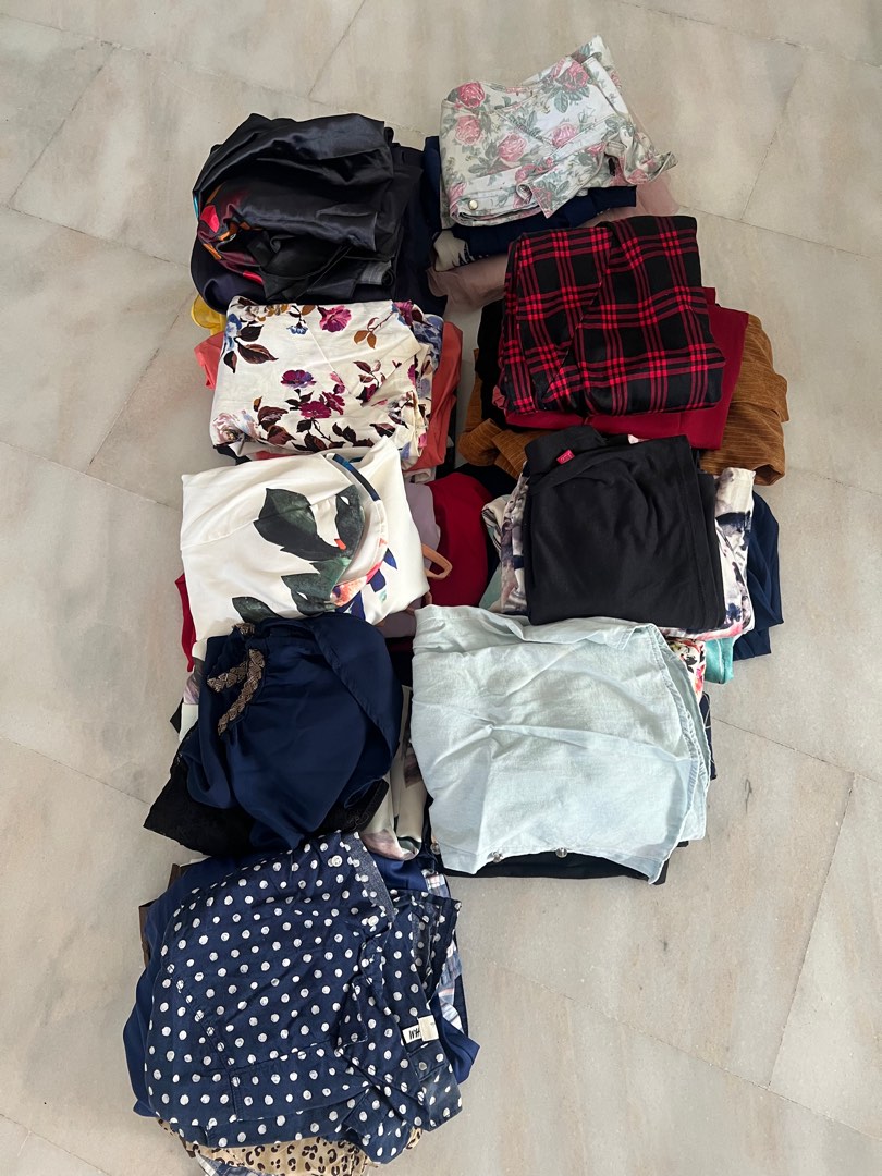 Women's Clothing Bundle - Various Sizes & Styles, Women's Fashion, Tops ...
