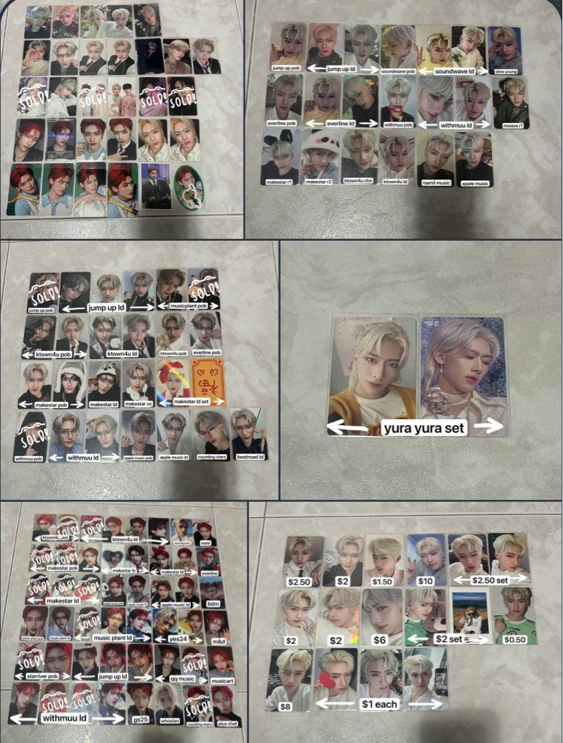 wts lfb zerobaseone zb1 ricky album pob ld lucky draw pc photocard ...