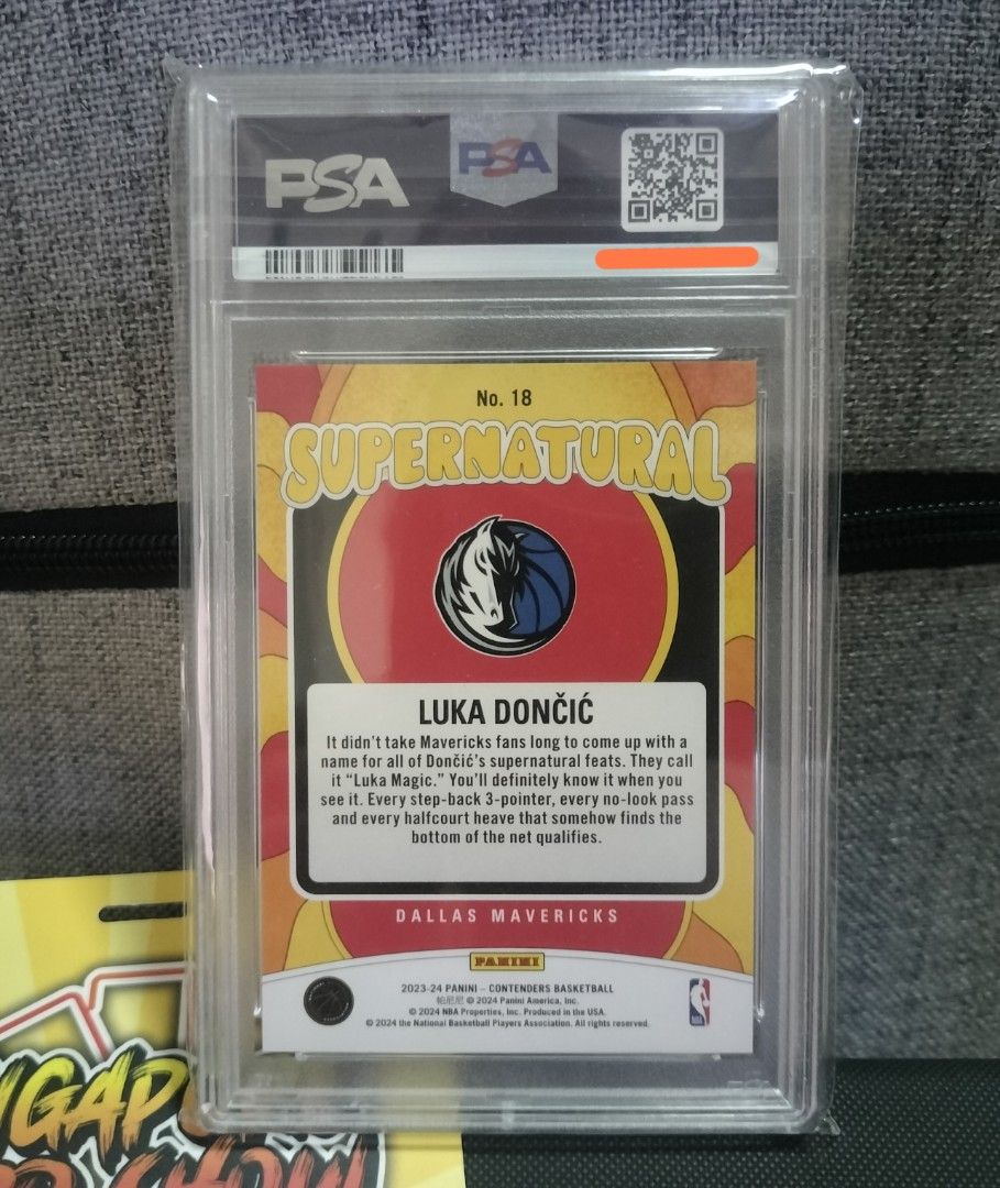 2023 Contenders Luka Dončić Supernatural PSA 10, Hobbies & Toys ...
