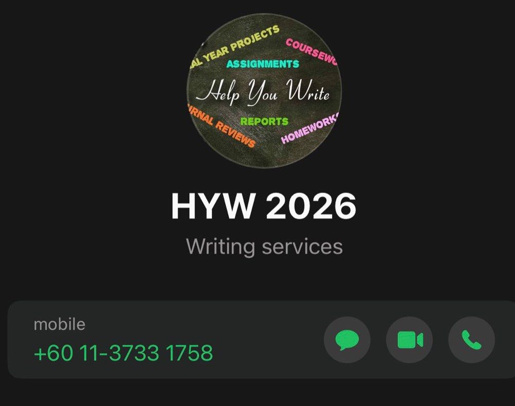 2025/2026 ASSIGNMENT HELPER : COURSEWORK/FINAL YEAR PROJECTS (FYP ...