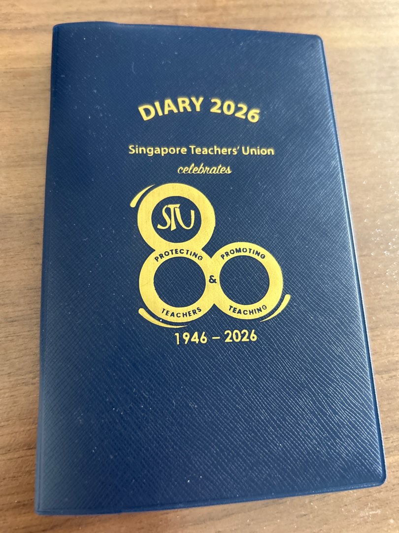 2026 Singapore Teachers' Union Diary, Hobbies & Toys, Stationery ...
