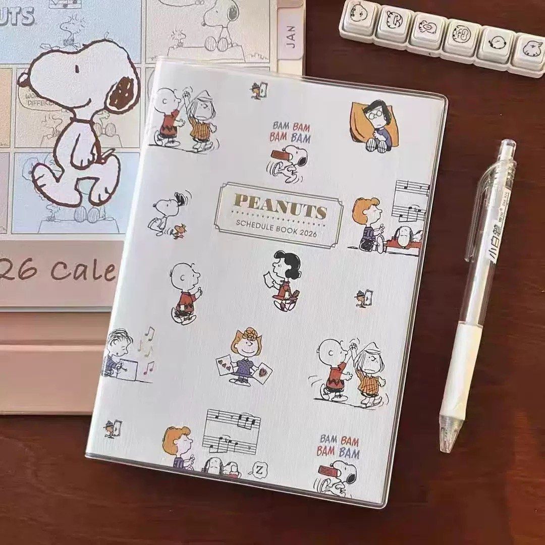 2026 Snoopy Planner, Hobbies & Toys, Stationery & Craft, Stationery ...