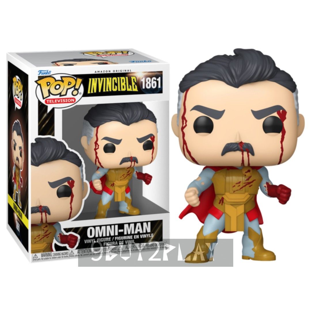 「新貨預訂」 Funko pop Invincible Omni-Man Omni Man Rex Splode Chase 無敵少俠, 興趣 ...