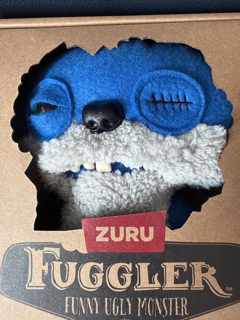 全新 ZURU Fuggler 牙寶 limited edition 獨眼 三眼 藍狐狸 紫兔 綠色蝙蝠 annoyed alien ...