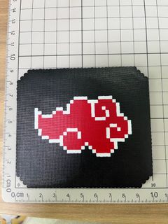 akatsuki cloud perler bead pattern